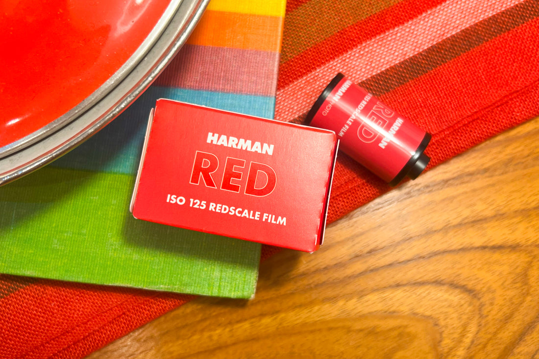 HARMAN RED 125 - REDSCALE 35MM FILM – HARMAN Lab
